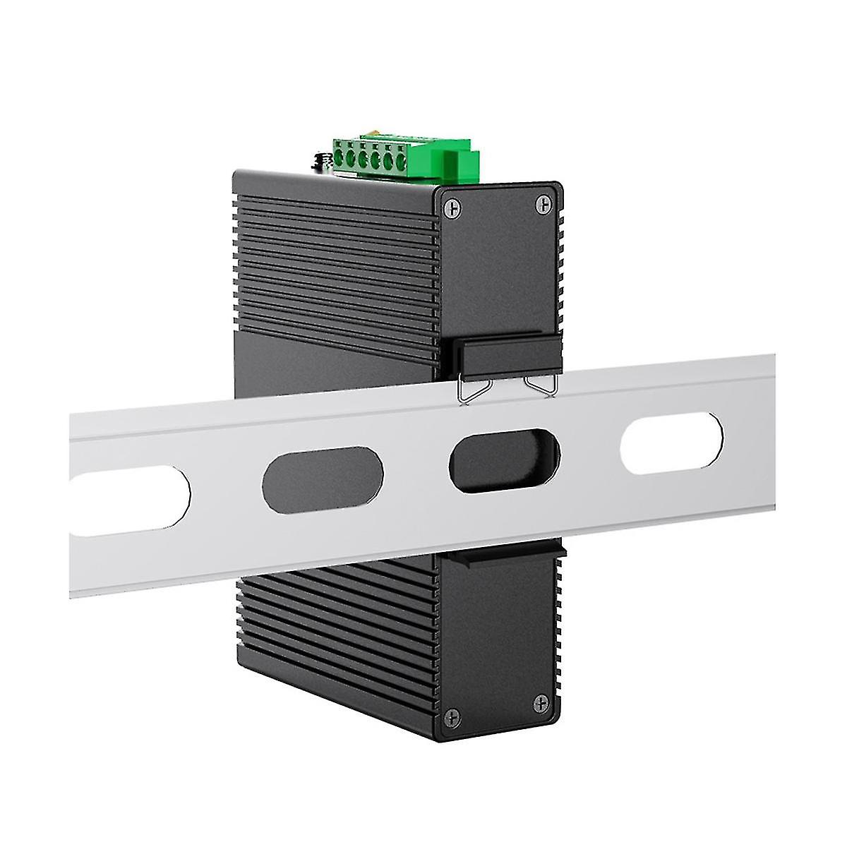 5 Port Industrial Poe Gigabit Din Rail Ethernet Switch, 4 Port Switch With Sfp 10/100/1000mbps ...