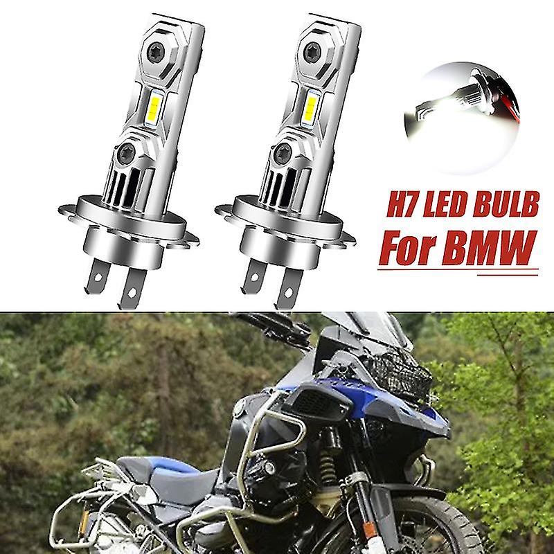 1pcs Motorcycle 60w White 12000lm H7 Led Headlight Bulbs For Bmw ...