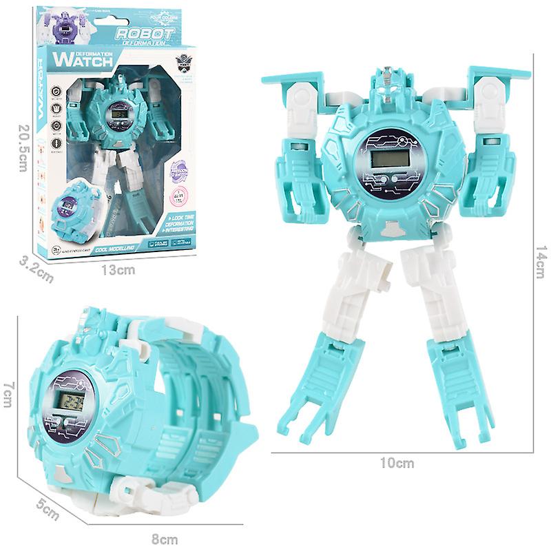 Kids Transformer Watch Robot Transformers Toys Digital Watch, Boys ...