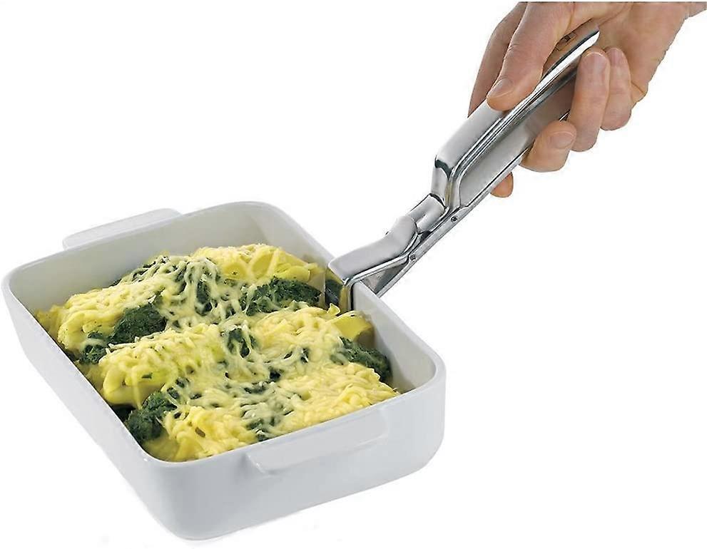 Maria Oven Tongs 19cm in Silver Stainless Steel, 19 x 2.5 x 5 cm ...