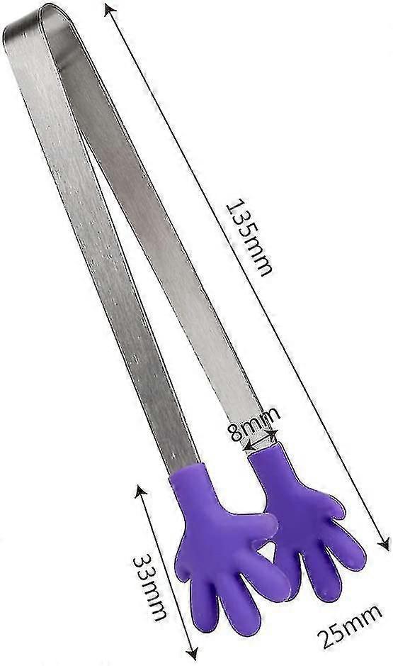 Mini Grippers For Food, 5 Pieces Mini Tongs With Perfectly Designed ...