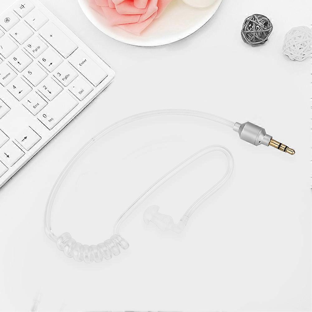 Mobile Phone Monaural Wired Earpiece Air Tube Anti radiation In Ear ...