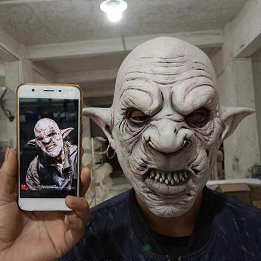 New Latex Halloween Headgear Horror Mutant Goblin Mask Prom Mask ...