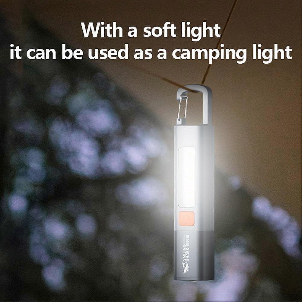 Strong Light Portable Flashlight Power Banks Functional Waterproof ...