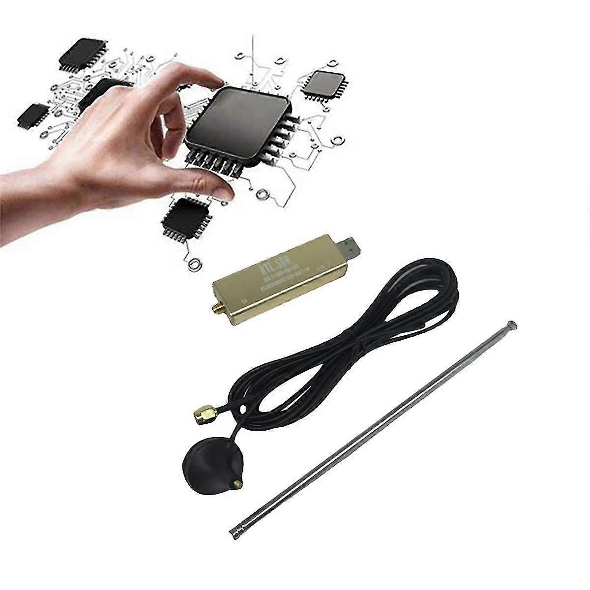 Rtl Sdr Receiver V3 Pro 100khz-1.7ghz Built-in Tcxo For Ham Radio Sdr ...