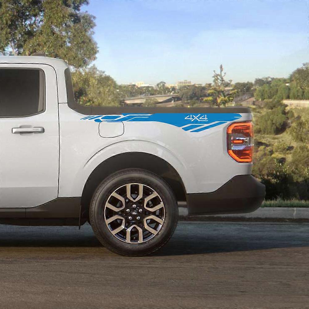 Car Trunk Side Stickers Graphics 4X4 Decor Decal Pickup Back Tub Vinyl ...