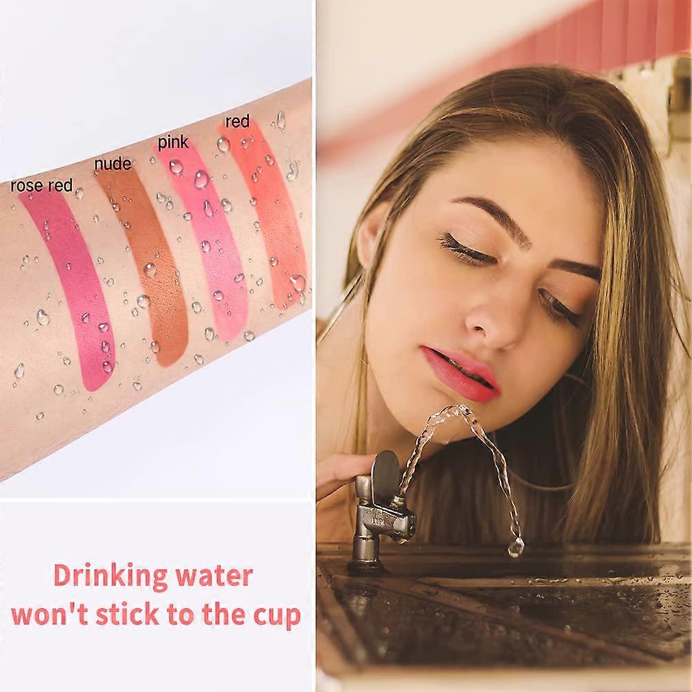 20Pcs Waterproof Non-Stick Lip Tint Cotton Swab, Long Lasting Matte Lip ...