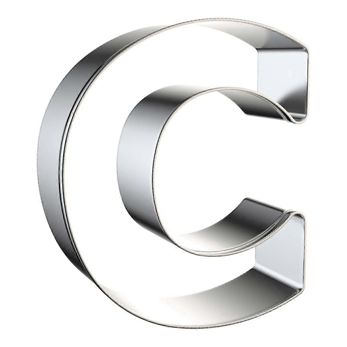 26 Pieces Alphabet Cookie Cutter Baking Set, Stainless Steel Metal ...