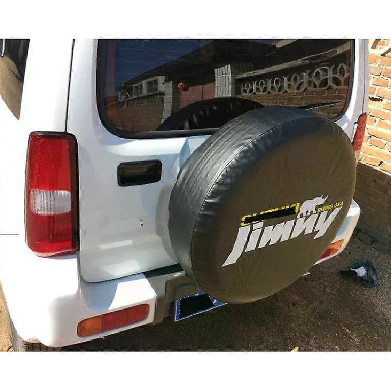 13 14" 15" inch Jimny PVC Leather Spare Wheel Cover Case Bag Car Tires ...