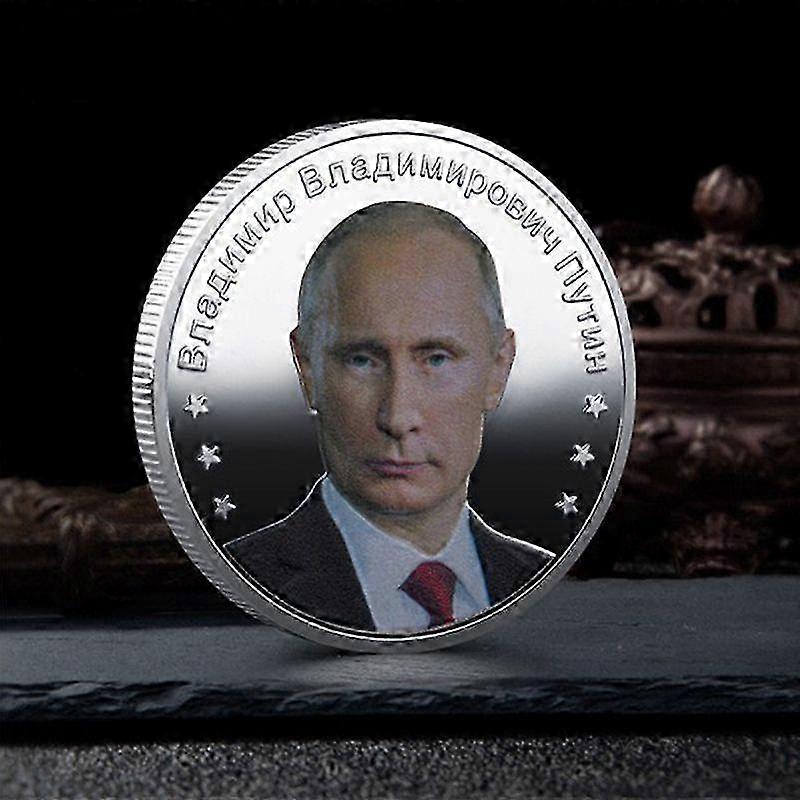Russian President Vladimir Putin Commemorative Medallion gold-plated ...