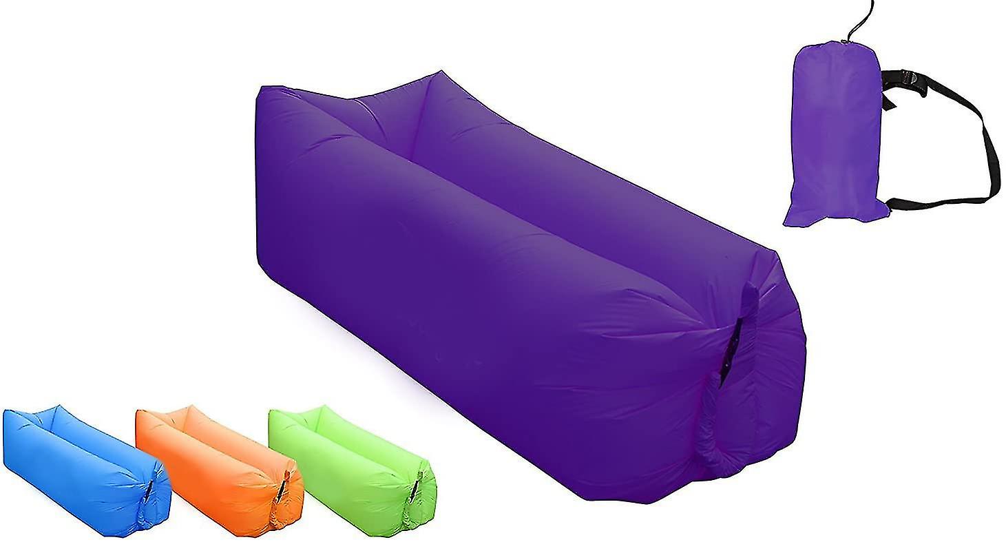 Quick Inflatable Recliner Portable Outdoor Indoor Air Bed Recliner ...