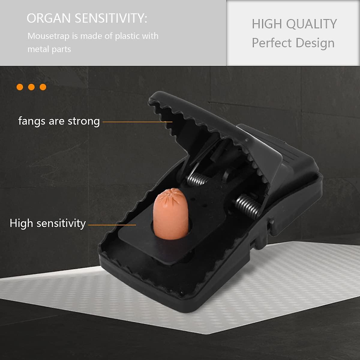 4pcs Plastic Mouse Trap Professional Mousetrap Safety Mouse Trap ...