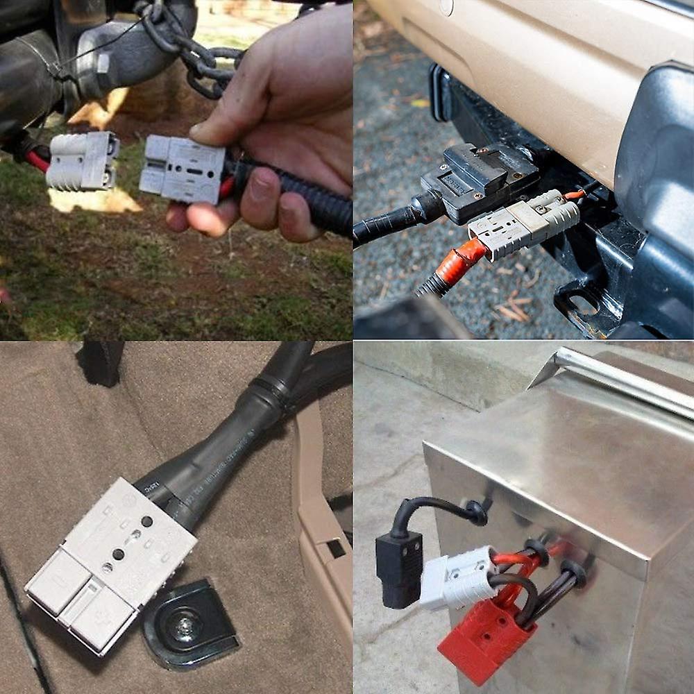 50 A Power Plug 50 A 600 V Cable Winch Tow Bar, Quick Connect Battery ...