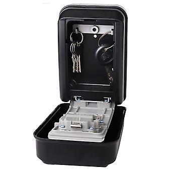 Key Safe Wall Mounted, Large Key Box Outdoor 4 Digit Combination Key ...