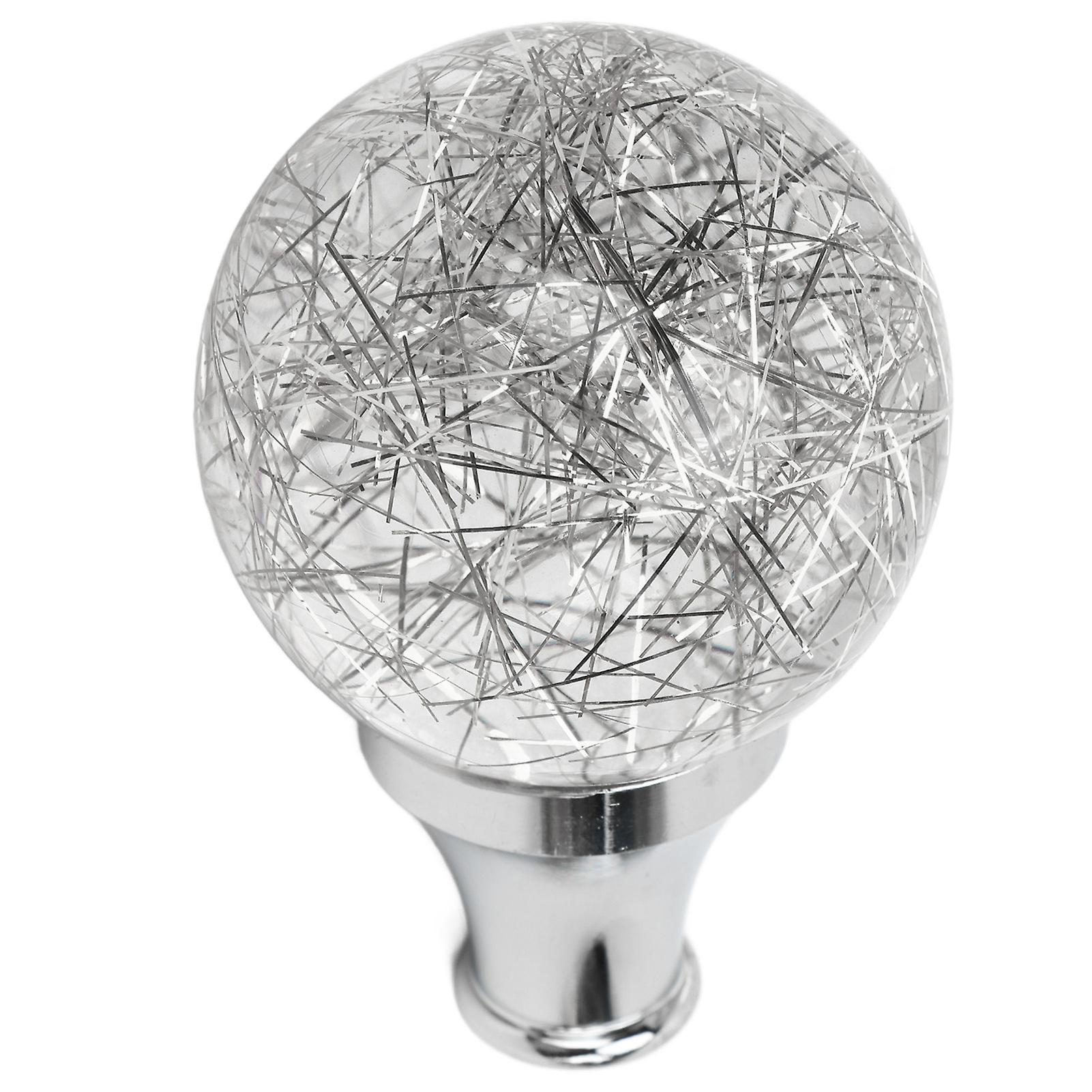 Car Shift Level Head,Universal Round Ball Shift Faux Crystal Gear ...