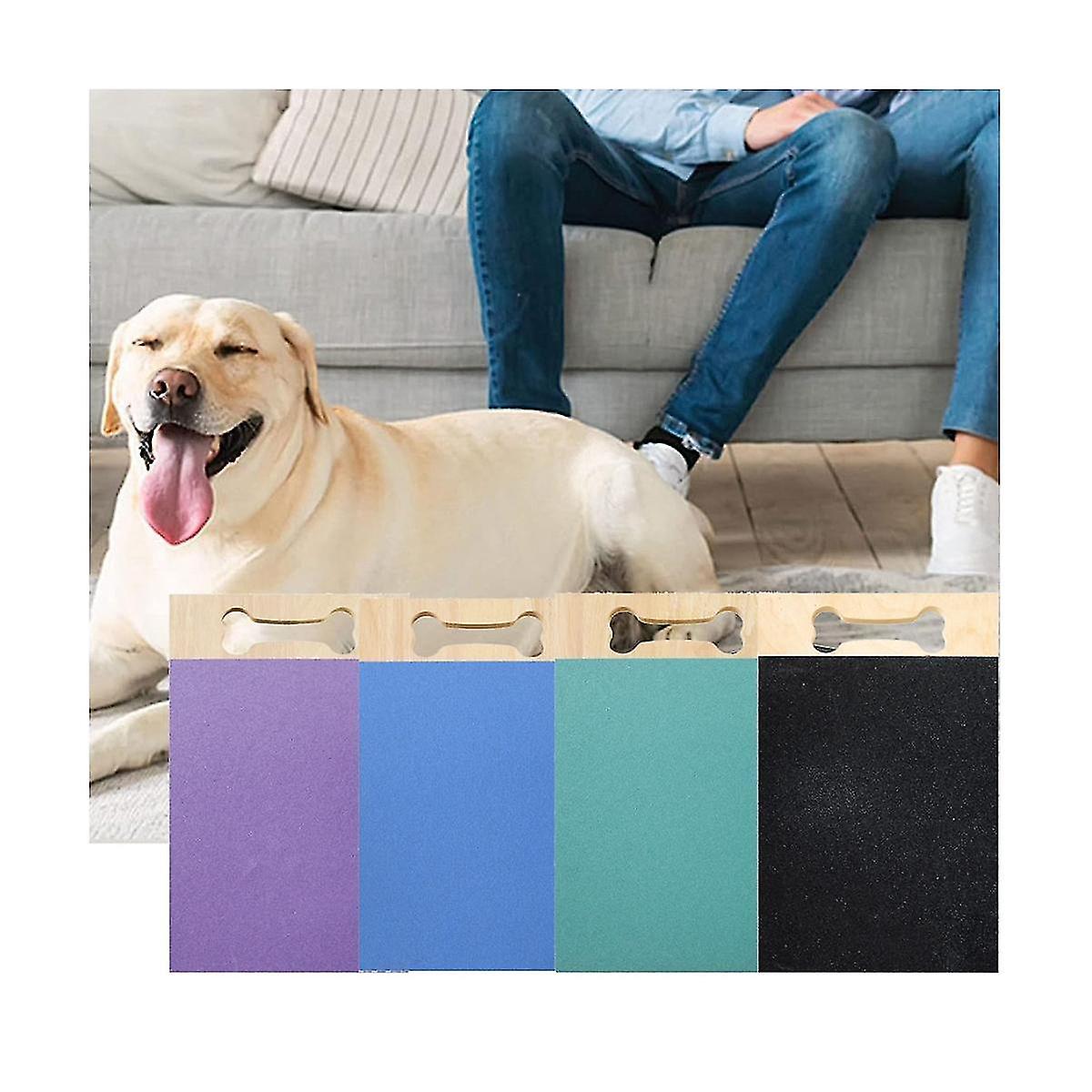Dog Scratch Pad For Nails With Treat Boxsnack Box Scratch Board For Dog ...