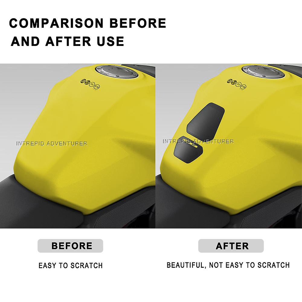 Motorcycle Fuel Gas Tank Pad Anti Slip Protector Stickers Knee Grip ...