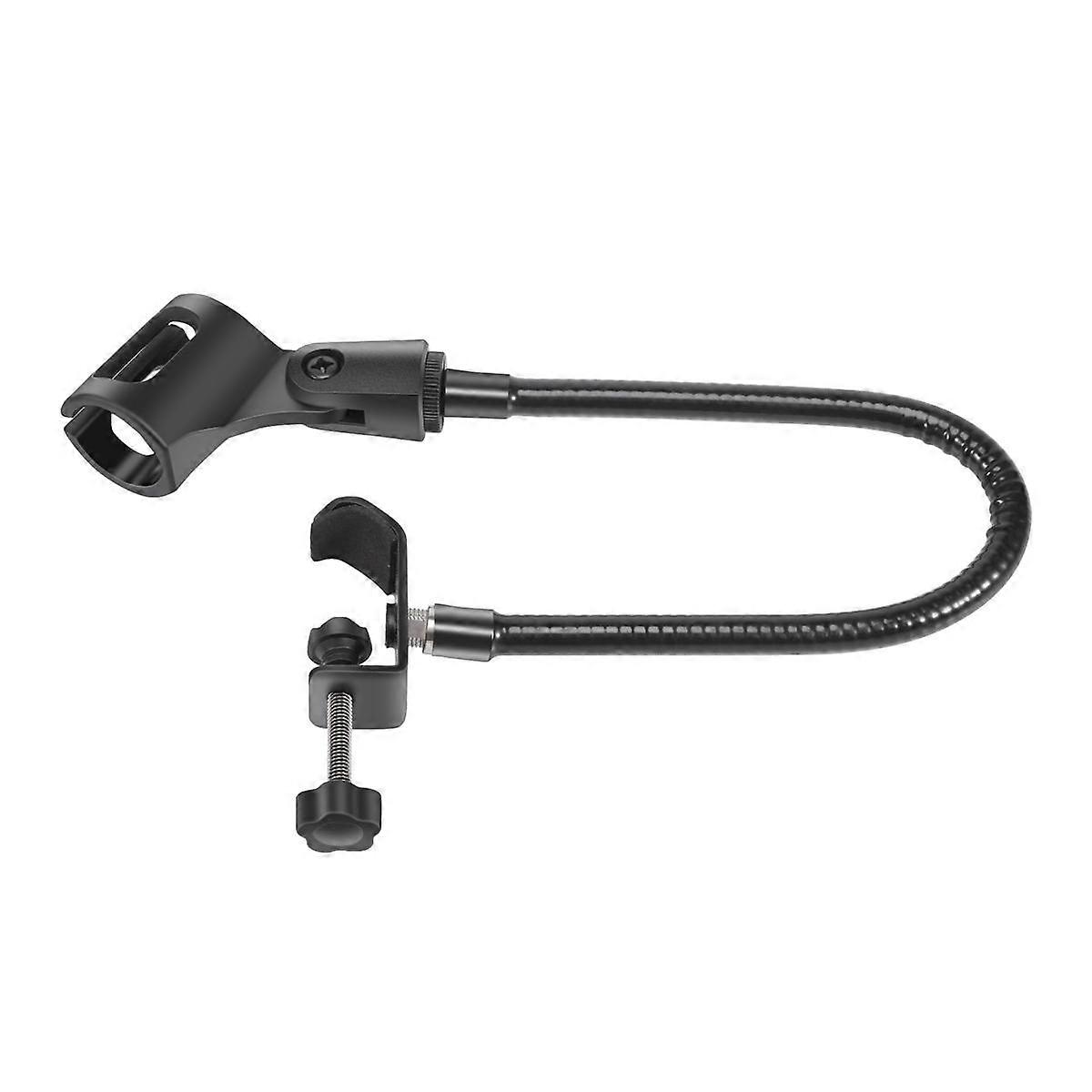 Microphone Stand Flexible Gooseneck Desk Clamp Holder Microphone Arm ...