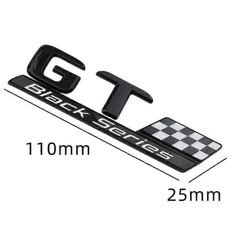 Car ABS GT Black Series Logo Decals Sticker For Mercedes Benz AMG GT53 ...