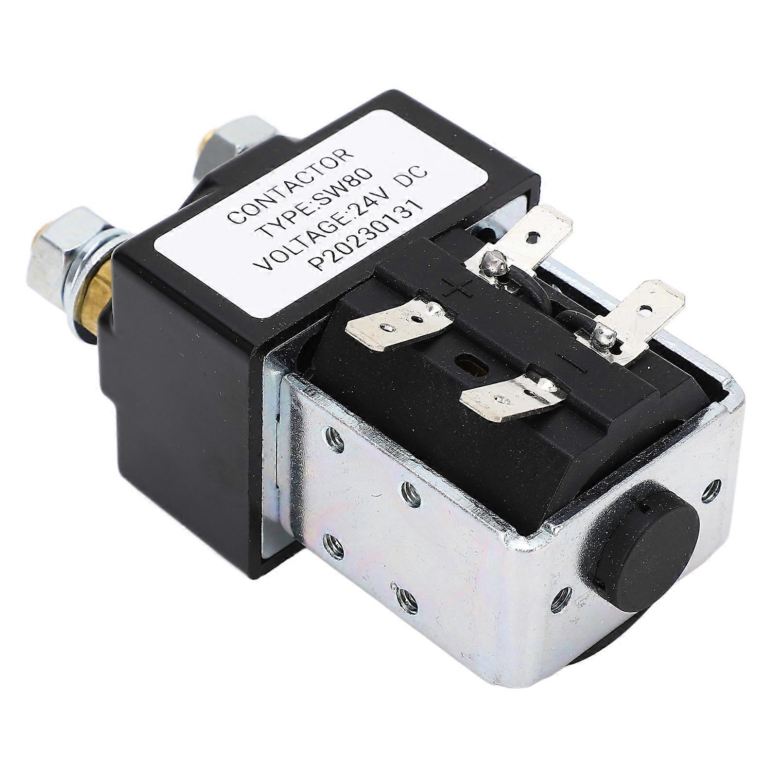 24V Contactor Relay Metal Alloy 100A High Performance Replacement for E ...