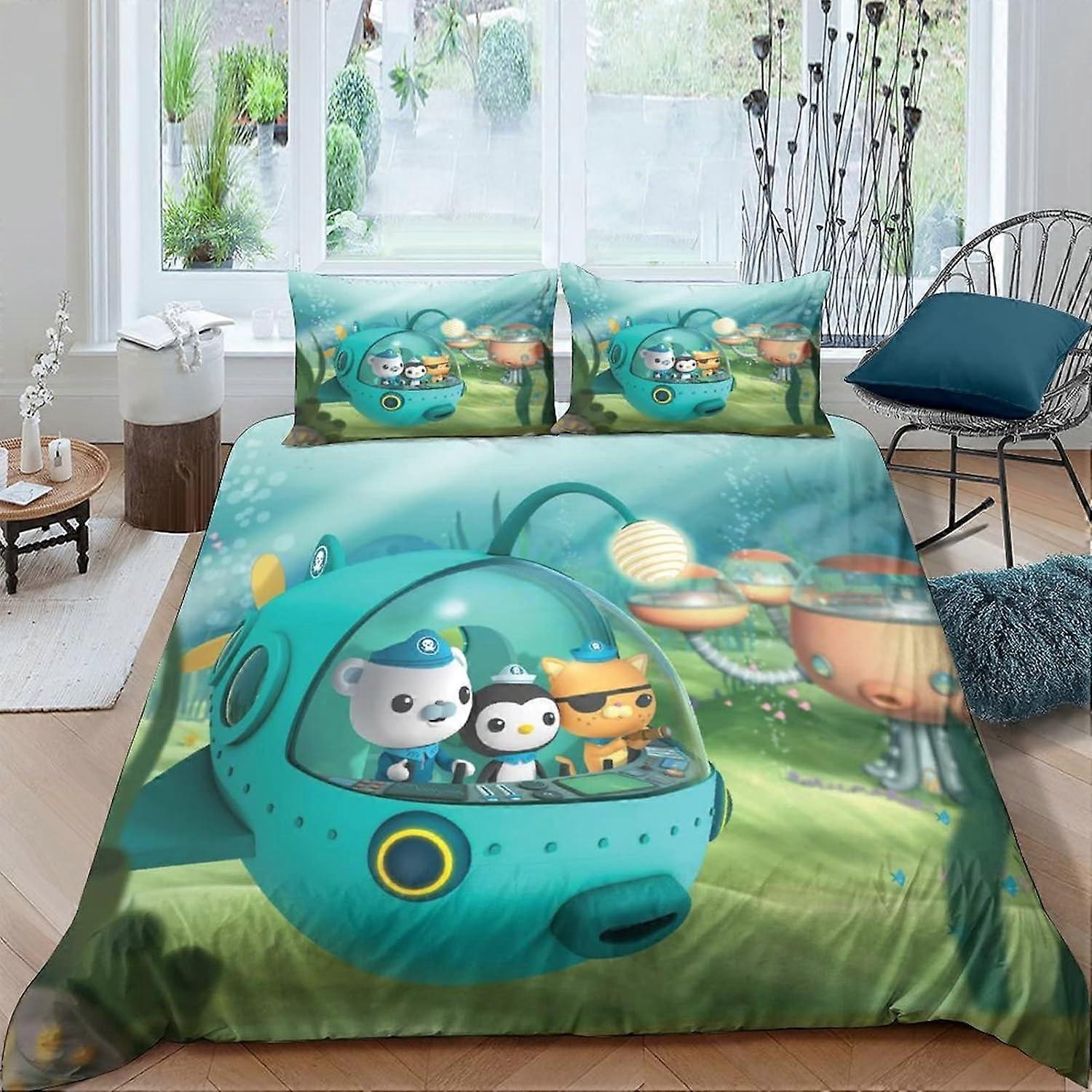 The Octonauts 3D Printed Bedding Set Cartoon Duvet Covers Set ...