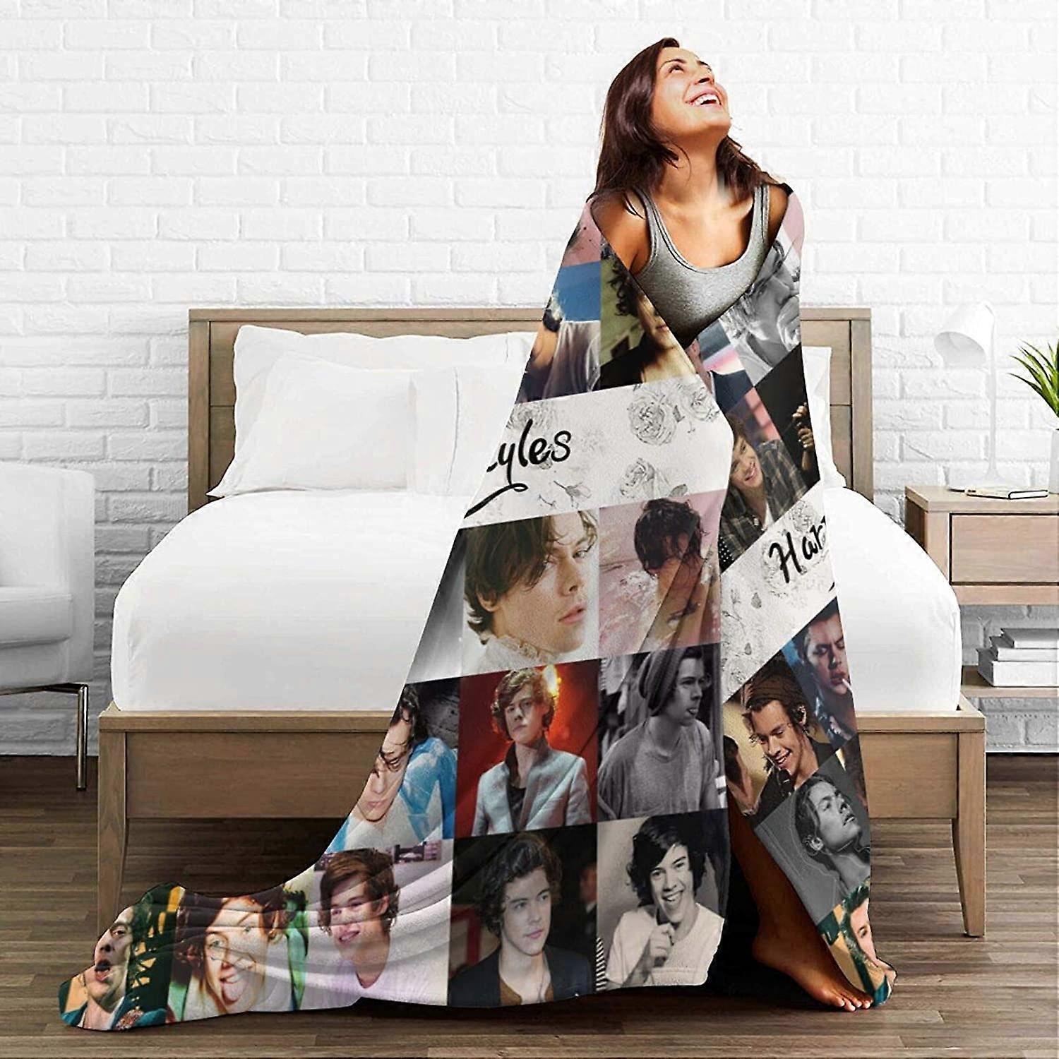 Harry Ultra Styles Soft Blanket Fleece Light Comfortable Flannel Warm ...