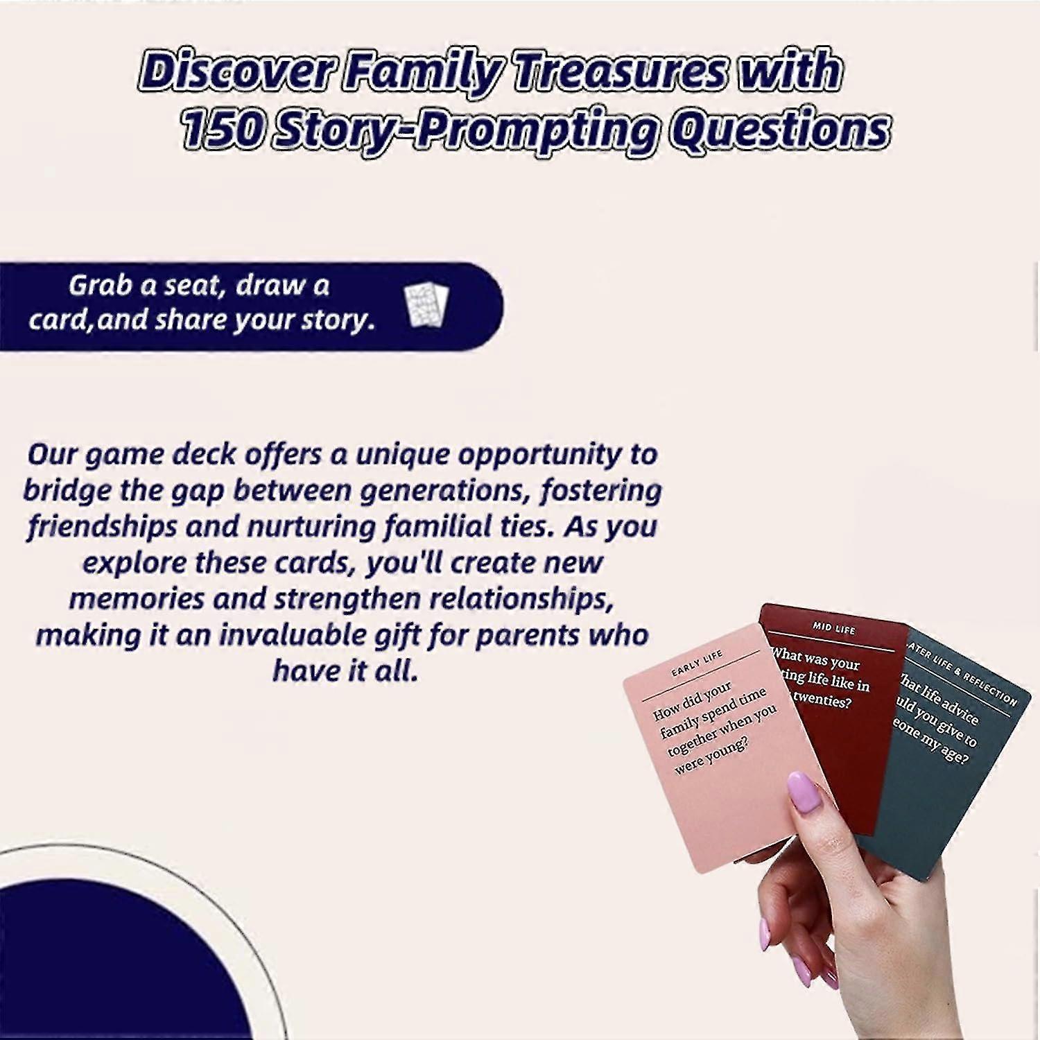 Life Story Interview Kit150 interview kit cards Question recording ...