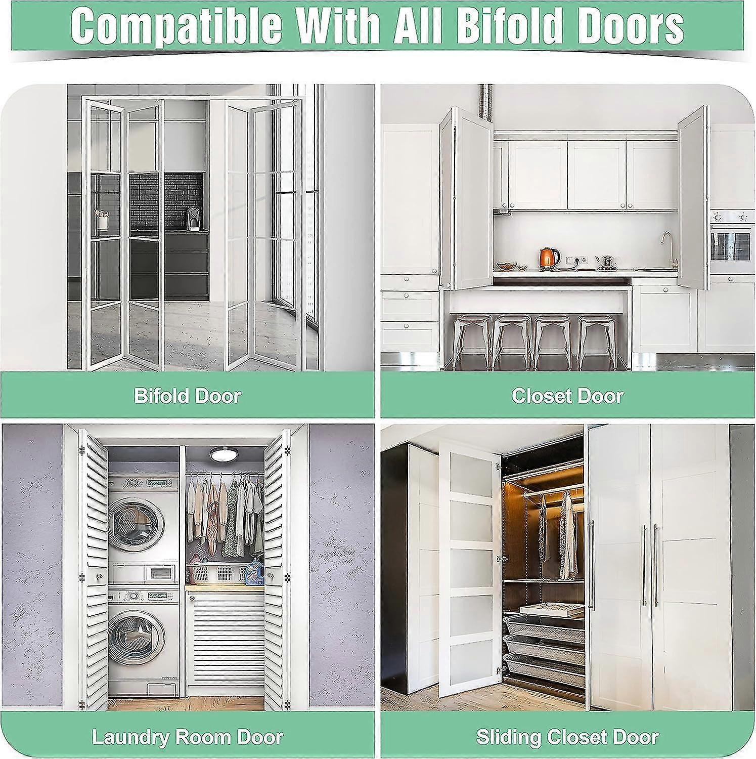 Bifold Door Hardware Repair Kit - Bi-fold Sliding Closet Door Hardware ...