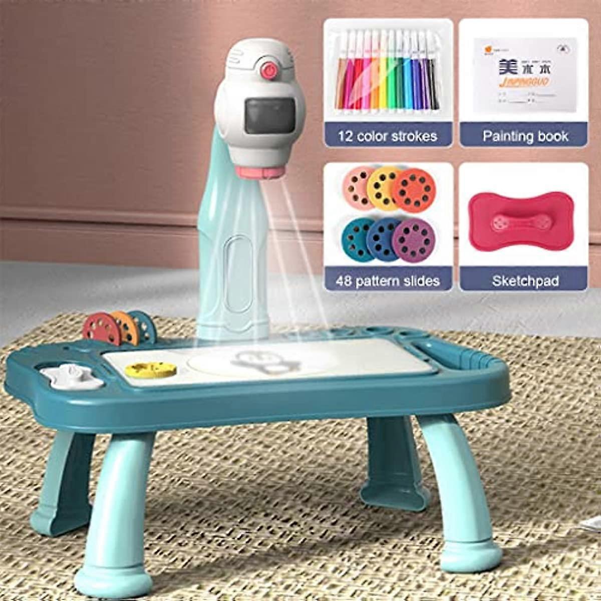 VENNSDIYU Children 48 Images Plastic Projector Drawing Table Sketch ...
