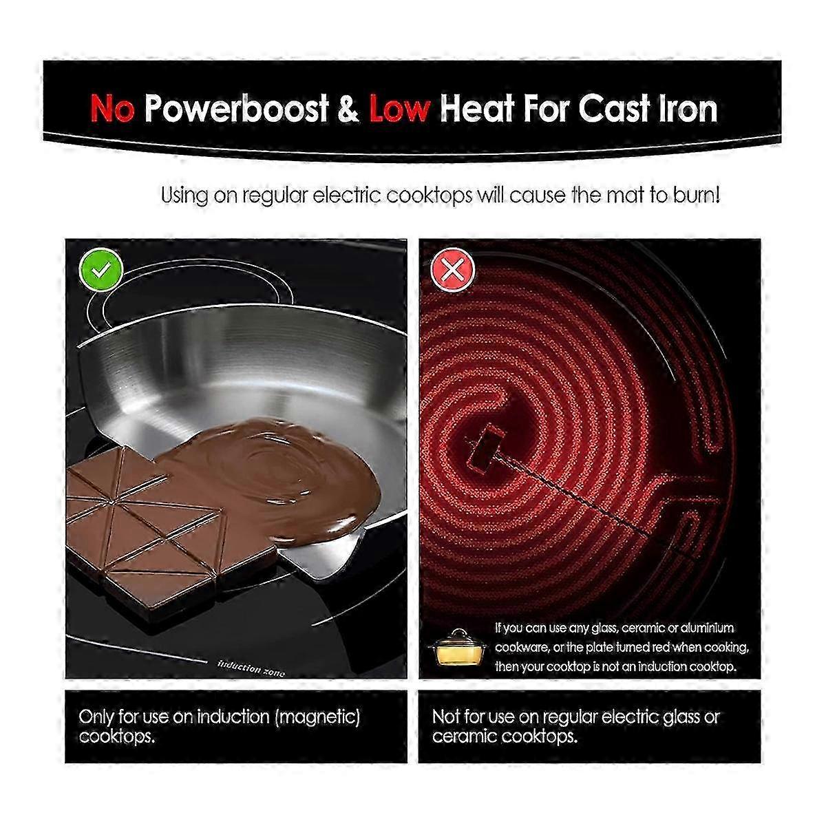 Large Induction Cooktop Protector Mat 20.4x30.7 Inch, Electric Stove ...