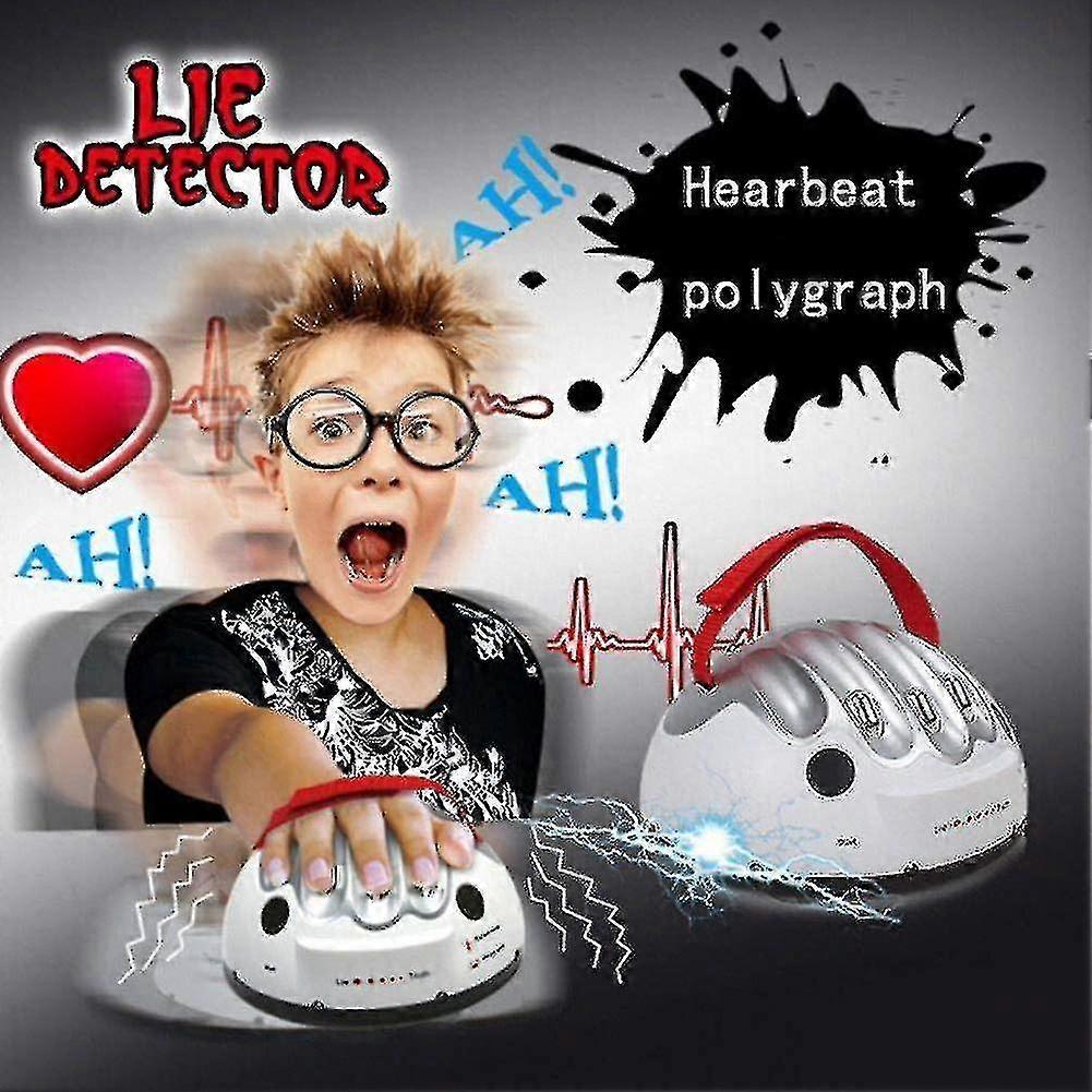 Electric Shocking Lie Detector, Funny Polygraph Testing Toys, Tricky ...