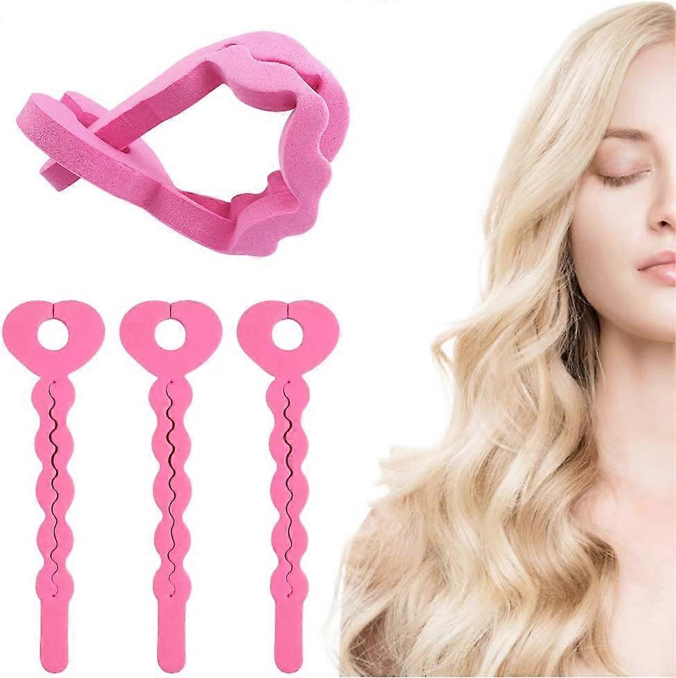 18 PCS Hair Curlers Sponge Hair Rollers Flexible Soft Foam Hair Curlers ...