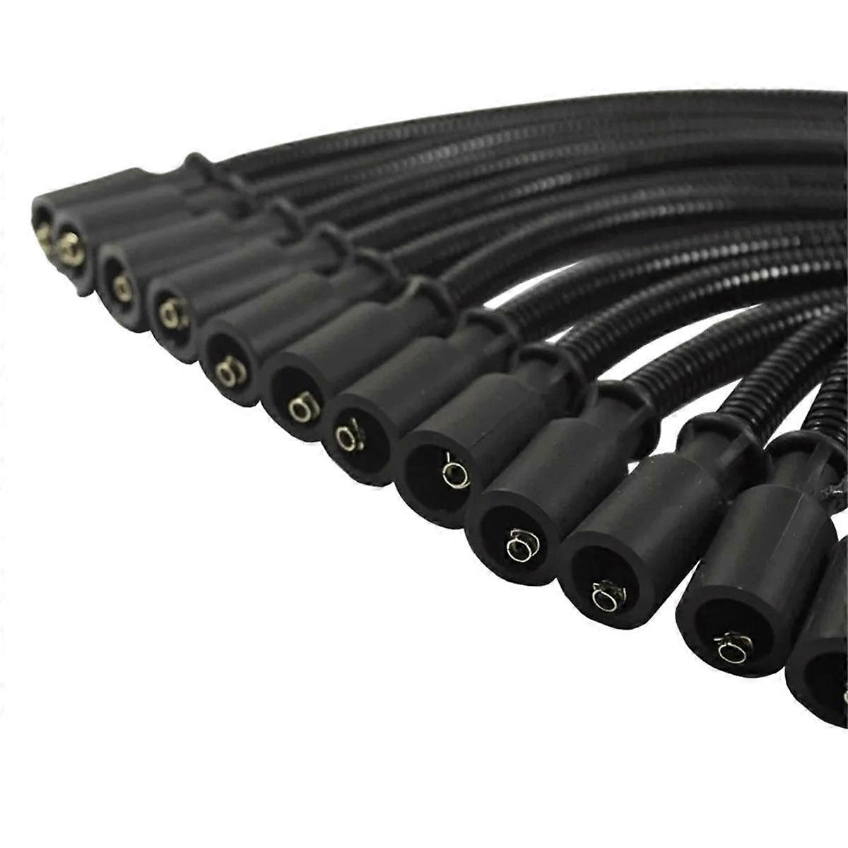 12PC Spark Plug Wires Ignition Wire for C E Class E320 W210 W203 W211 ...