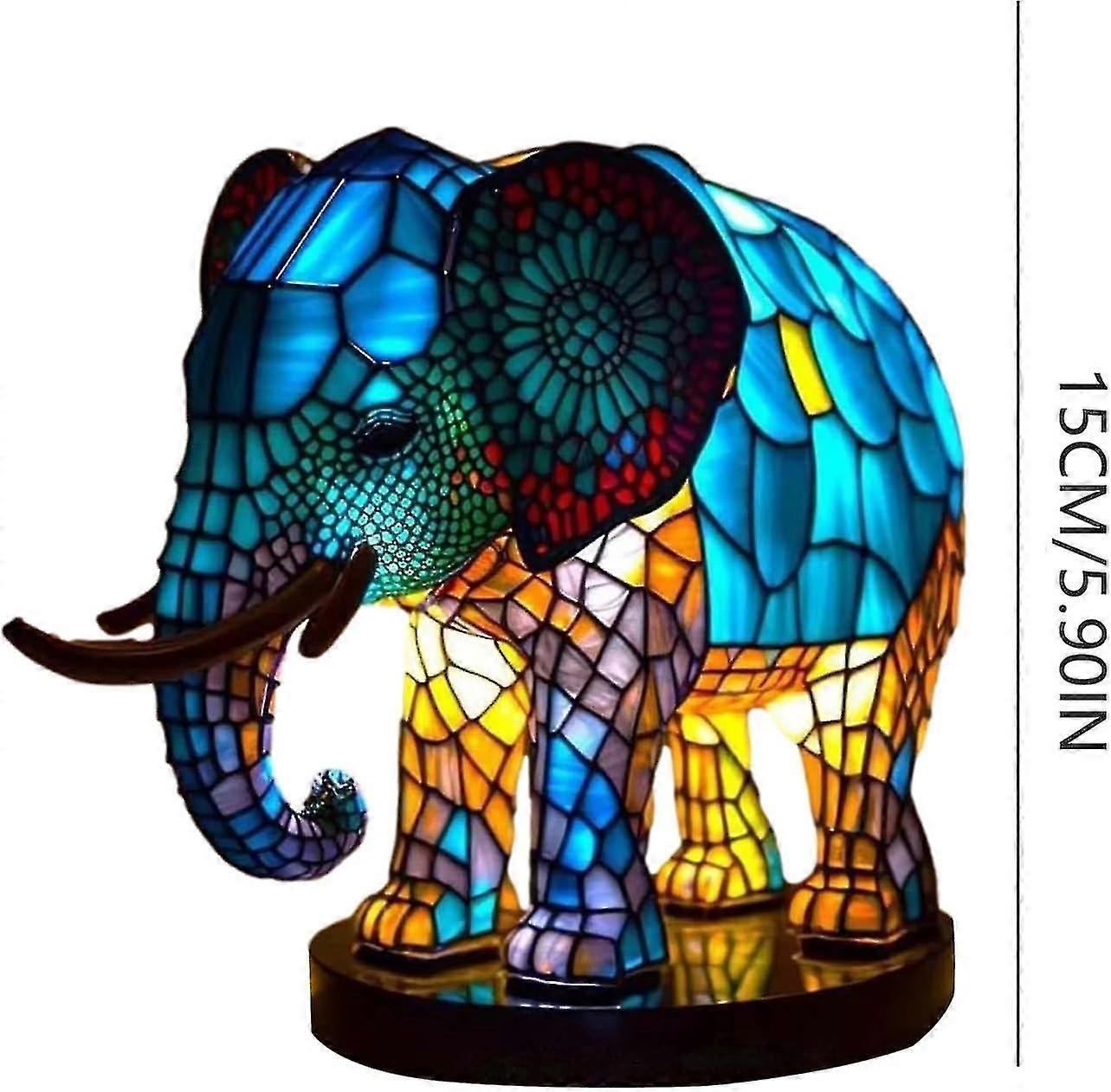 Stained Glass Lamp | Animal Table Lamp Series | Simulation Animal Table ...