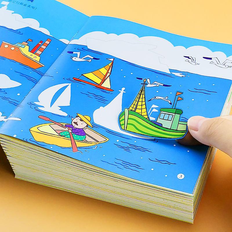 Children's Baby Whole Brain Development Training Concentration Sticker ...