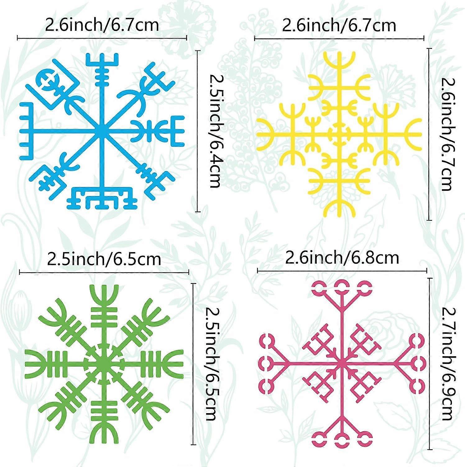 Viking Stencil Symbol Reusable Drawing Journal Stencil Rune Pattern ...