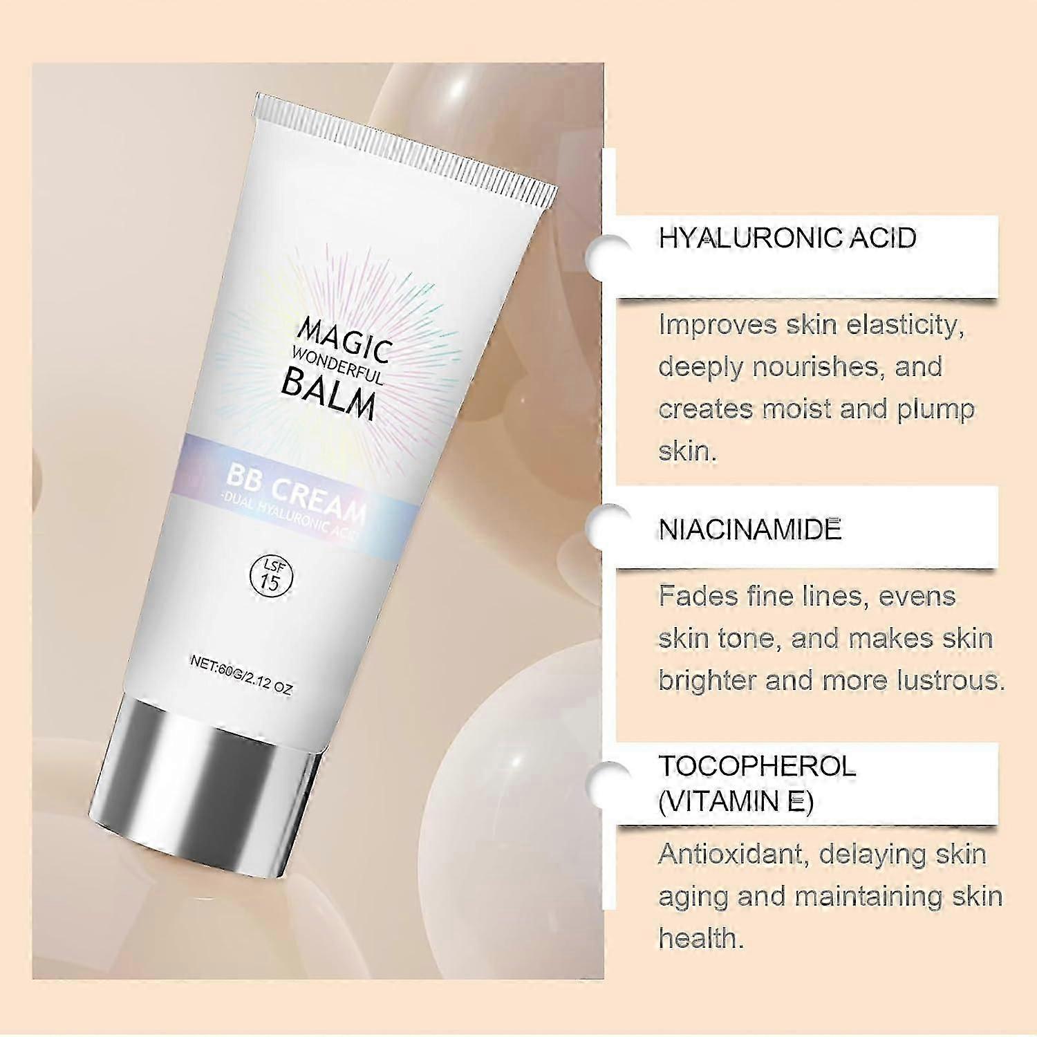 Magic Wonderful Face Balm, Magic Wonder Balm, Anti-Ageing Tinted Day ...