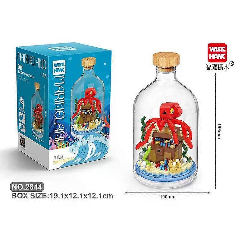 Gaibosi Mini Building Blocks Ocean Animal World Fun Model Seahorse ...