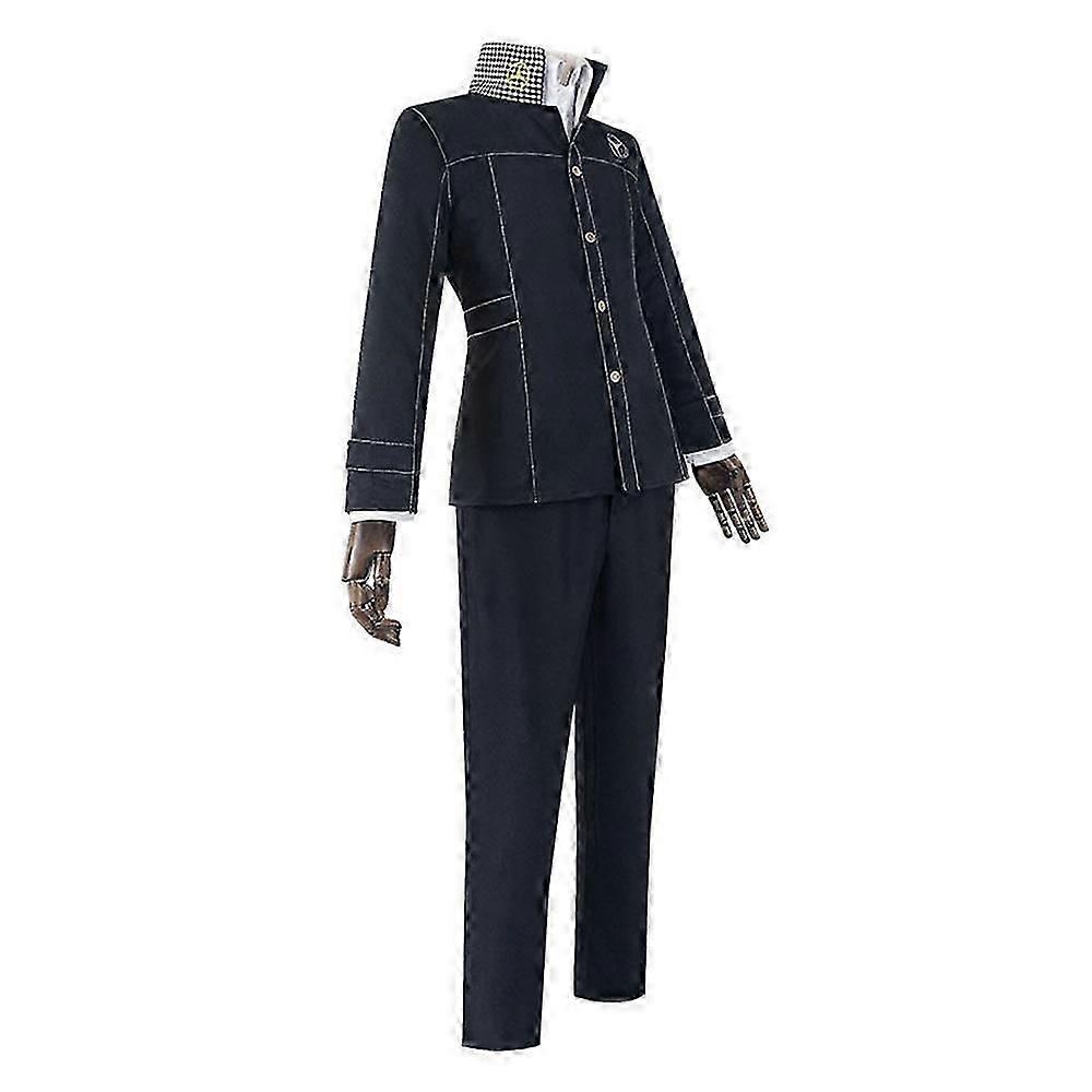 Anime Shin Megami Tensei Persona 4 Yasogami Yu Narukami Cosplay Costume ...
