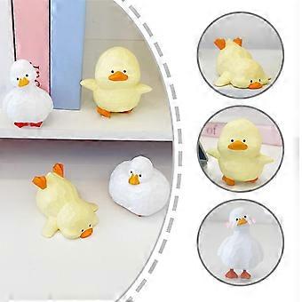 Duck Sculpture Duck Statues Farmhouses Figurine Desk Housewarming ...