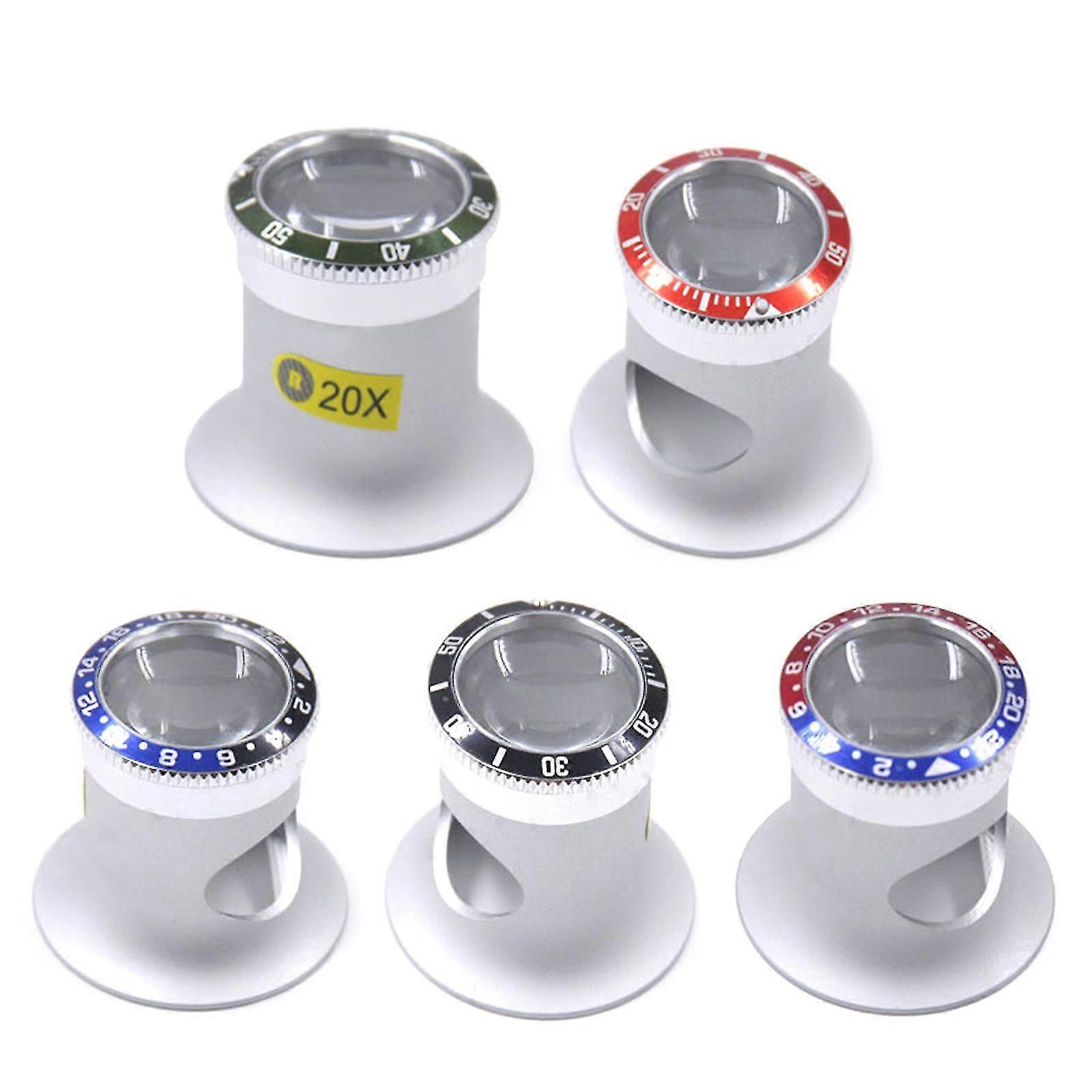 Portable Monoculars Magnifier Magnifying Glass Watchmakers Loupe Lens ...