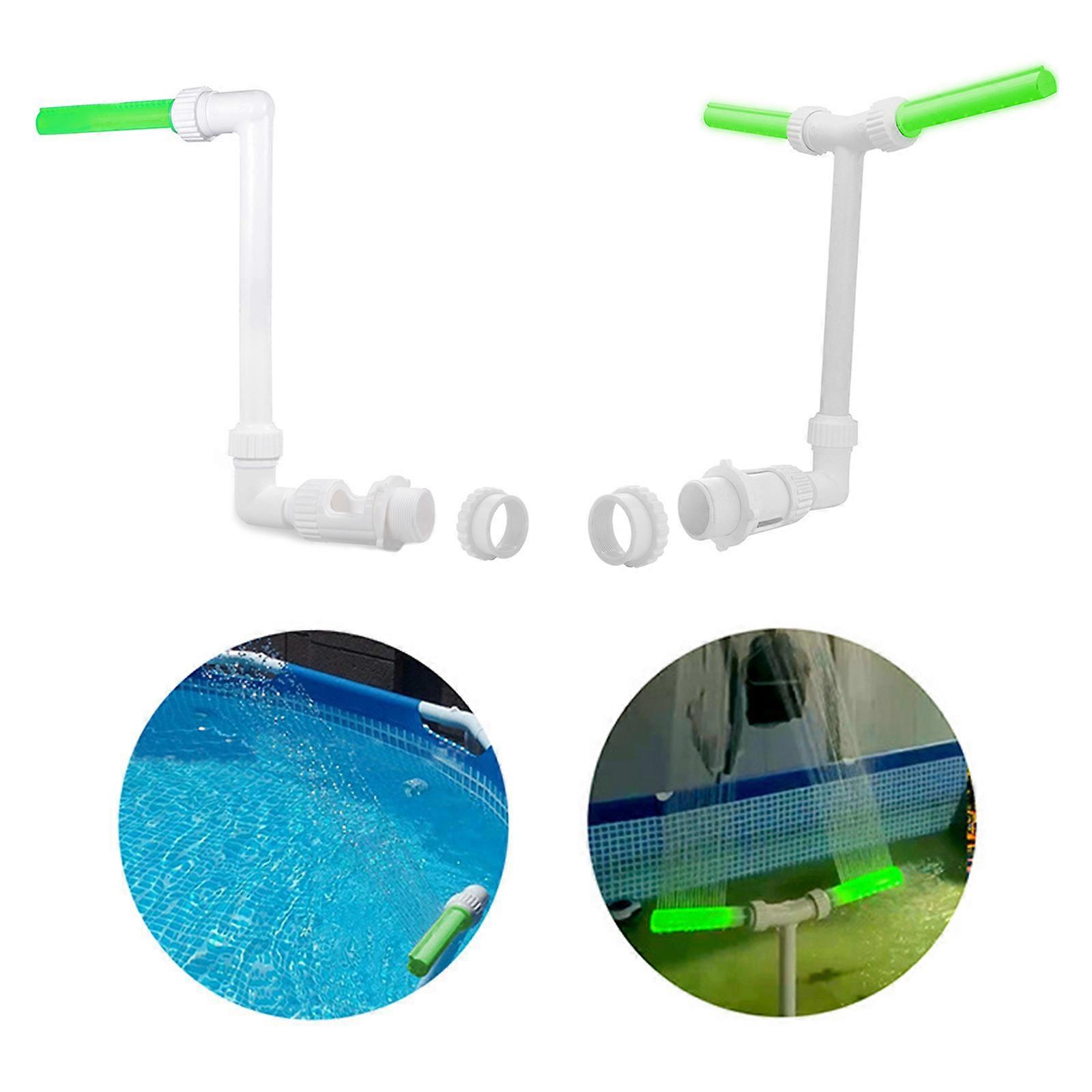 Single/Double Spray Pool Waterfall Fountain Swim Pool Waterfall ...