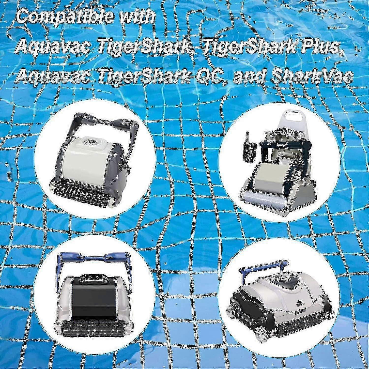 2 Pack Drive Belt for Hayward Aquavac Tiger Shark (plus And Qc) and ...