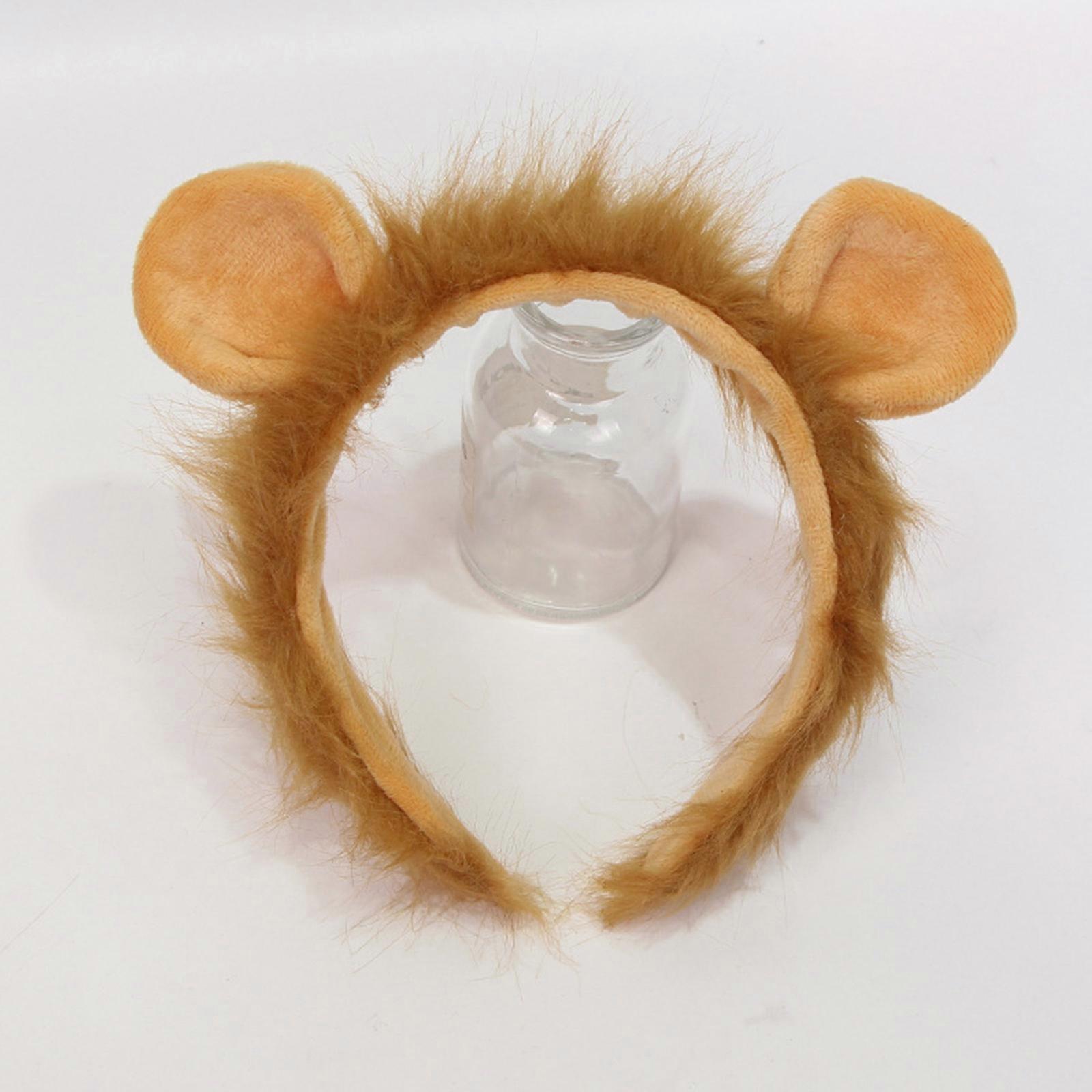 Halloween Animes Character Headbands Ear Shape Hair Hoop Plush ...