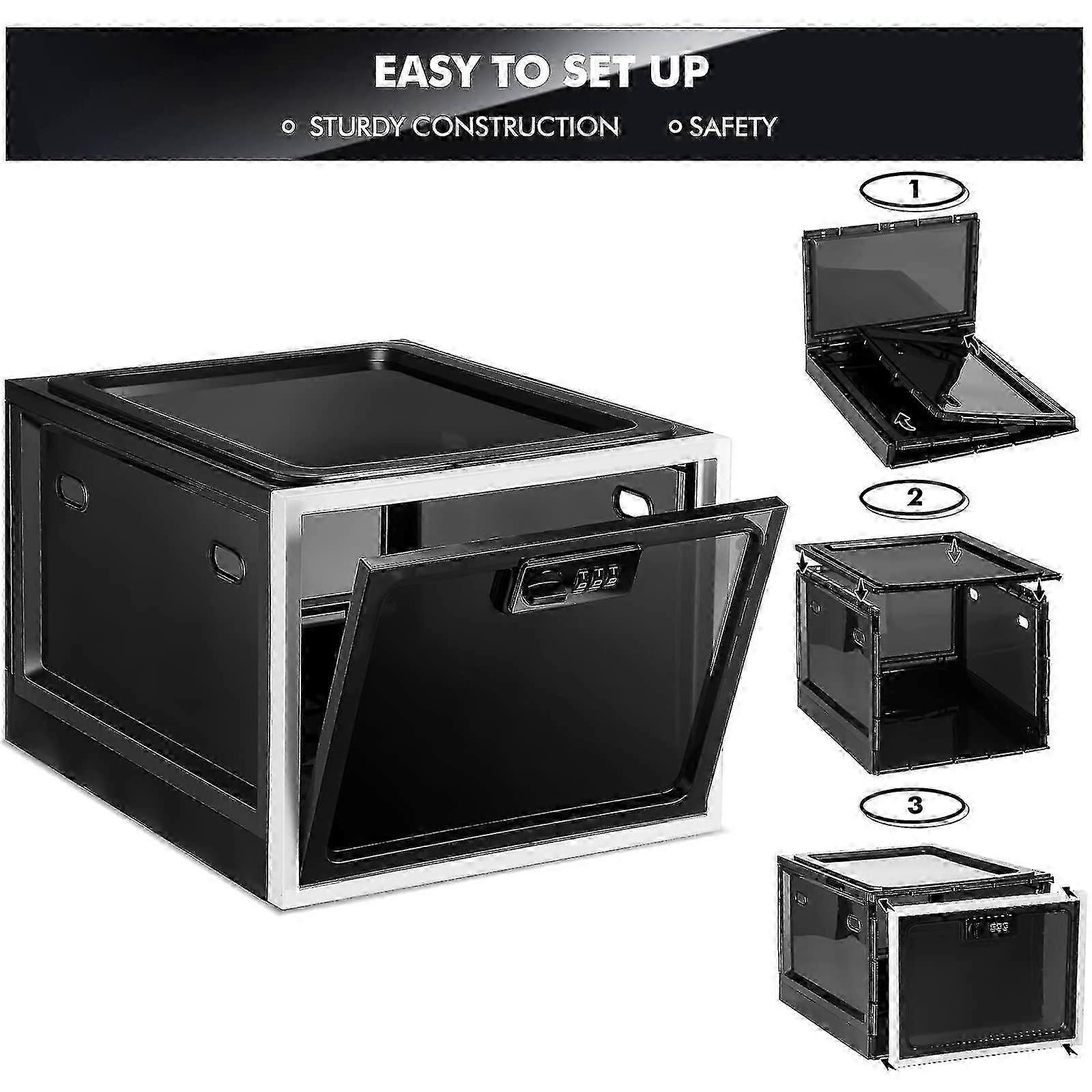 Lockable Storage Box for Medicine, Food & Home Safety in Refrigerator ...