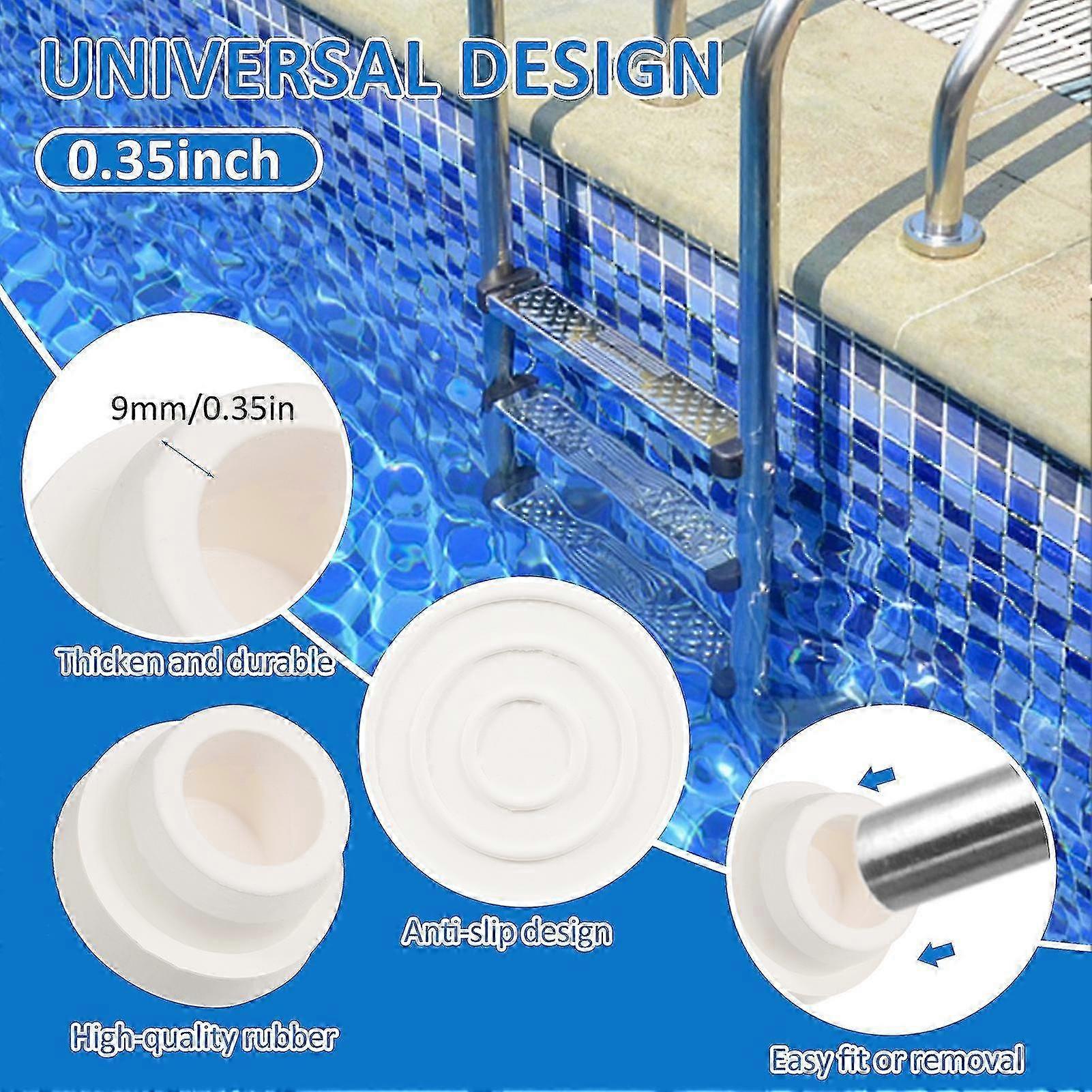 2-Pack Outside Pool Ladder Bumpers for Inground Pool ,Pool Ladder ...