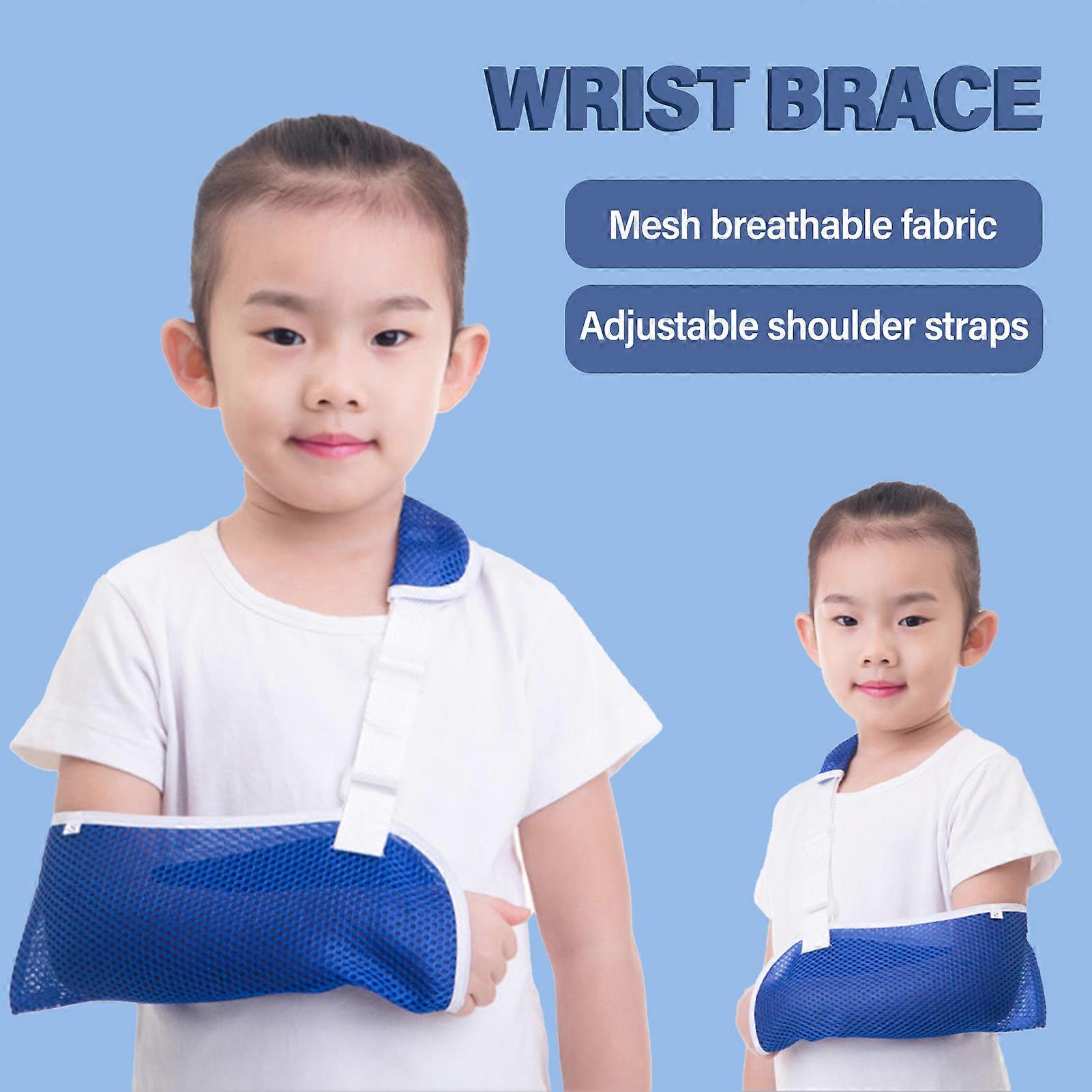 Kids Shoulder Sling Arm Immobilizer Children Adjustable Medical Rotator ...