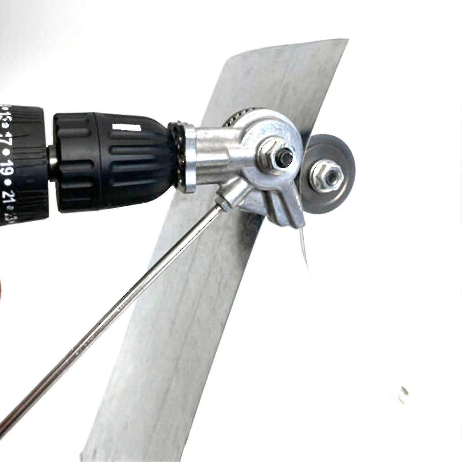 Electric Drill Plate Cutter Sheet Metal Nibbler Precise Cutting ...