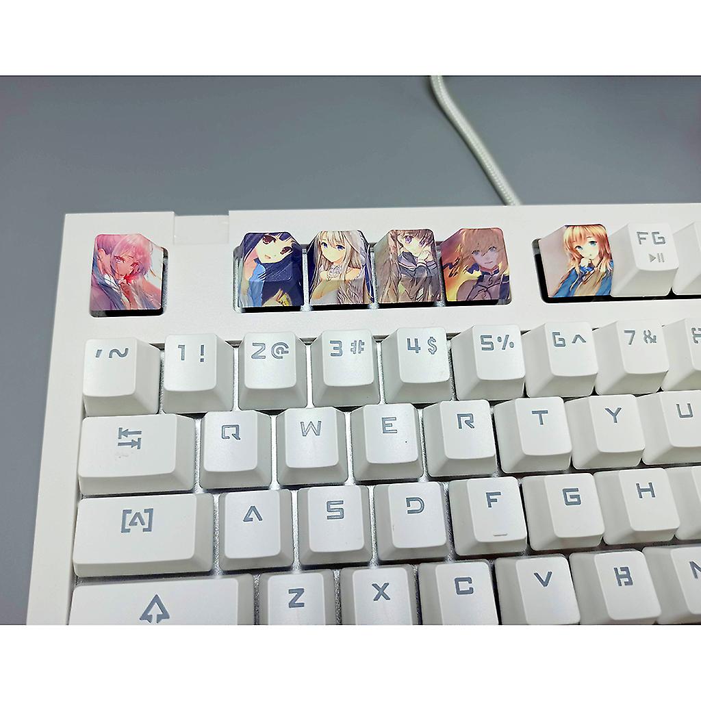 Cherry Profile Dye Sublimation Mechanical Keyboard Keycaps Pbt Avatar ...