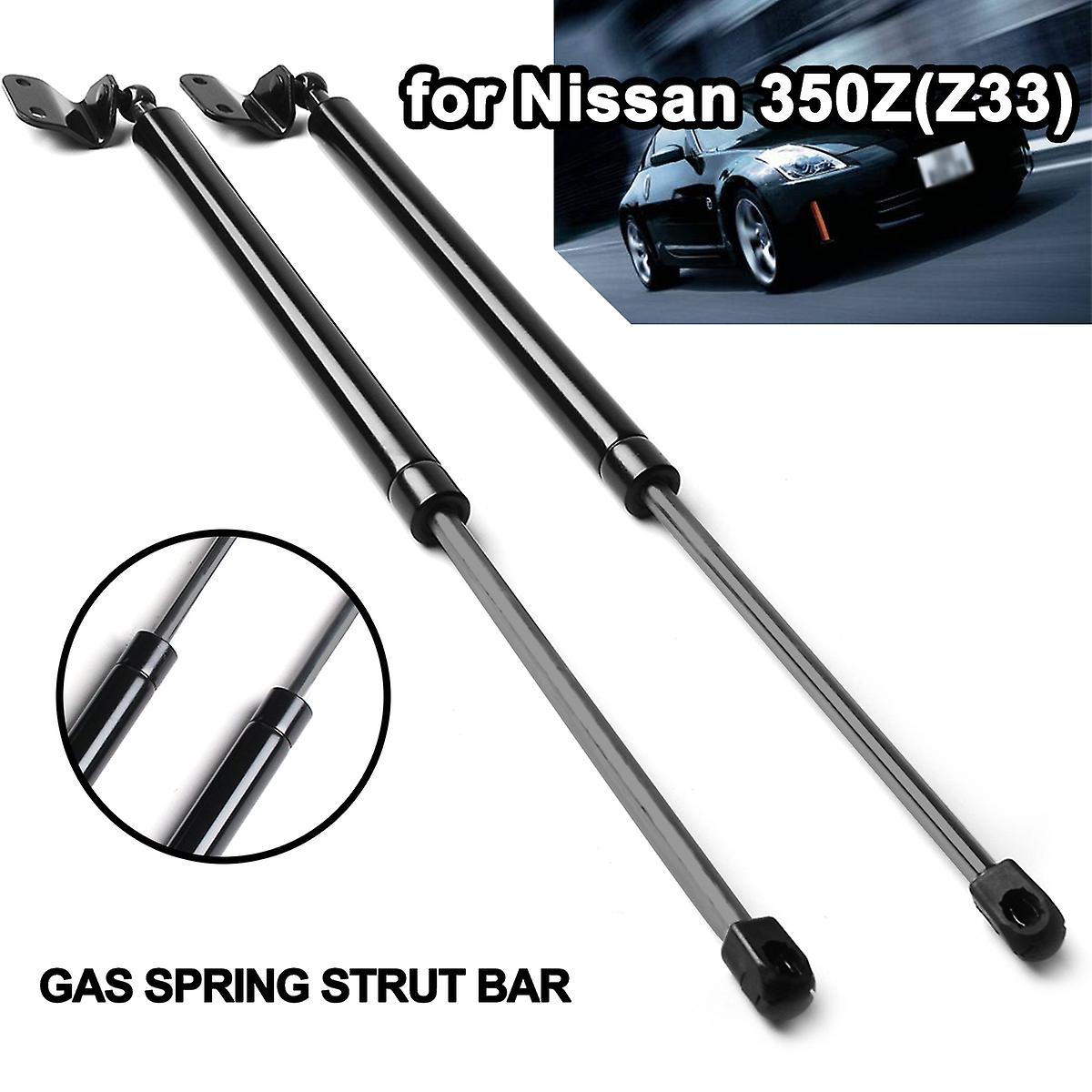 2 X Car Rear Tailgate Gas Strut Bars Trunk Support With Spoiler Car ...